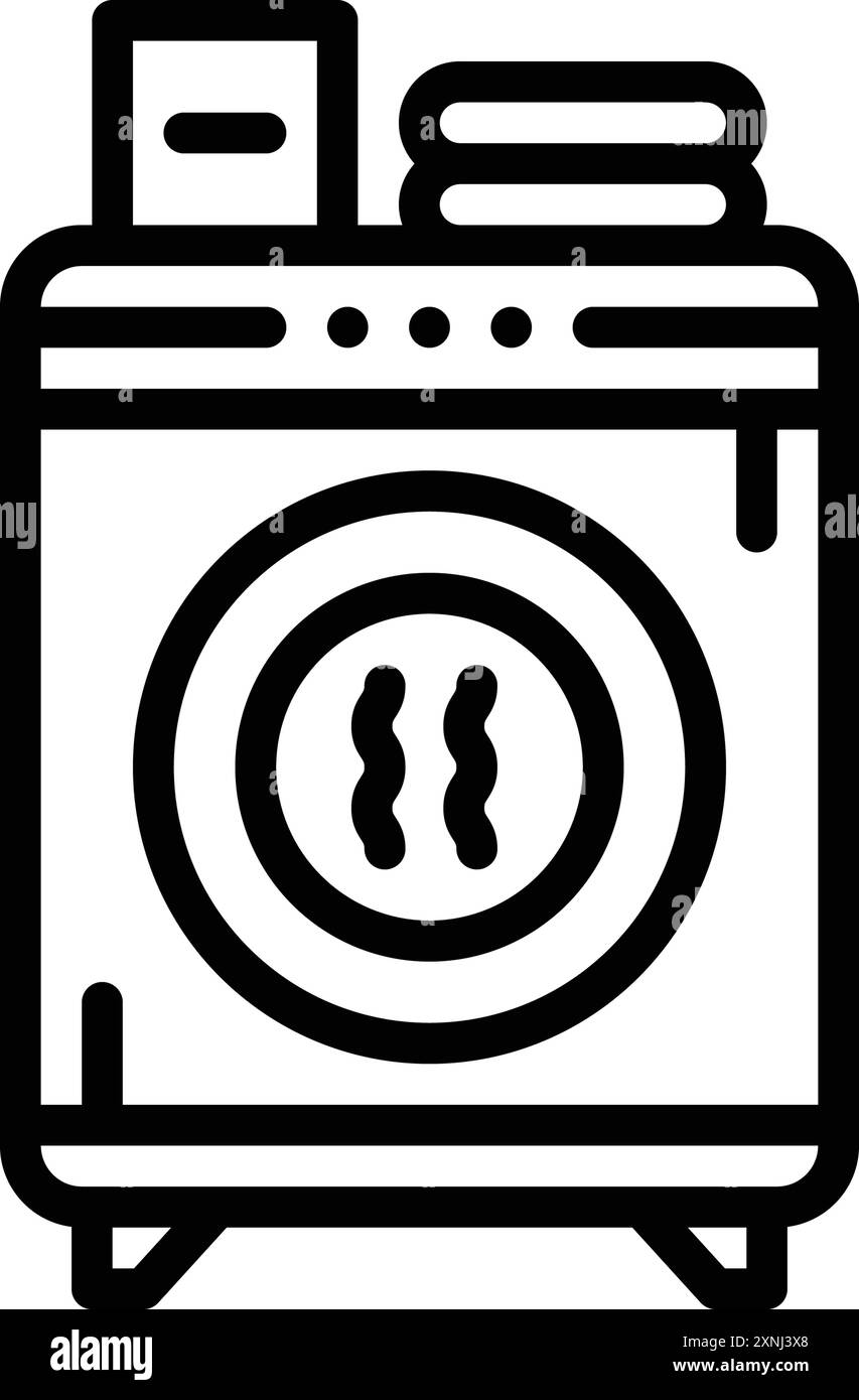 Icon for clothes dryer, clothes Stock Vector Image & Art - Alamy
