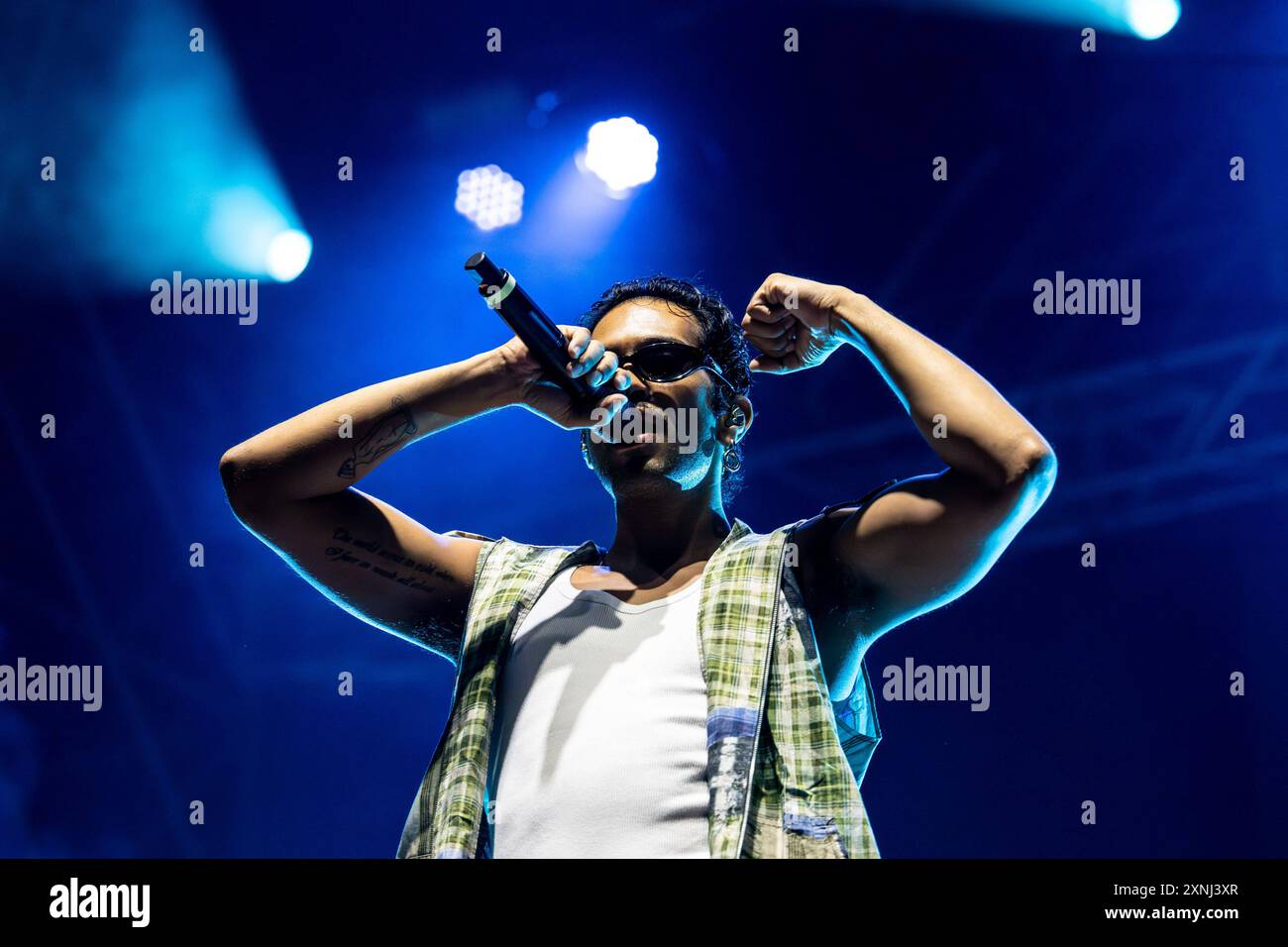 Italian singer Music Concert - MAHMOOD Summer Tour 2024 Mahmood on ...