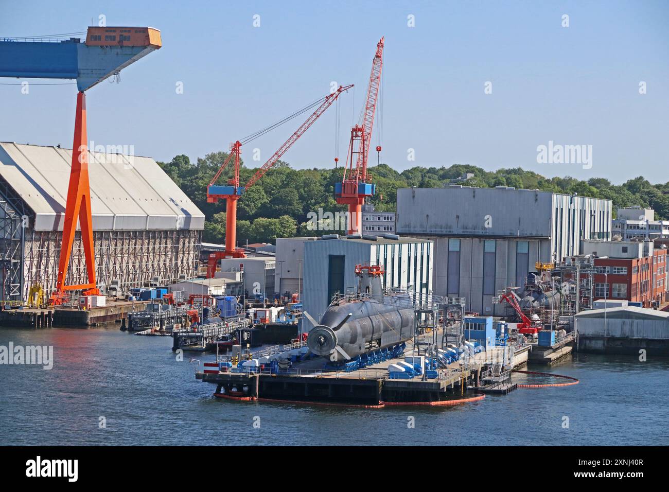 German Naval Yards, Kiel, Germany Stock Photo - Alamy