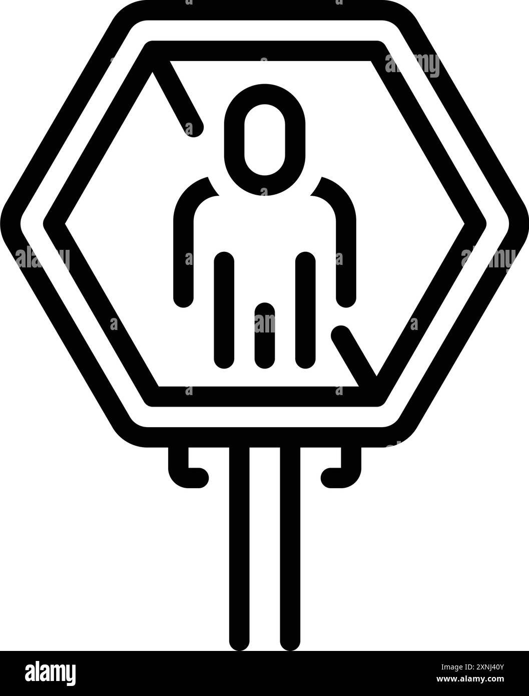 Icon for no entry, no Stock Vector Image & Art - Alamy