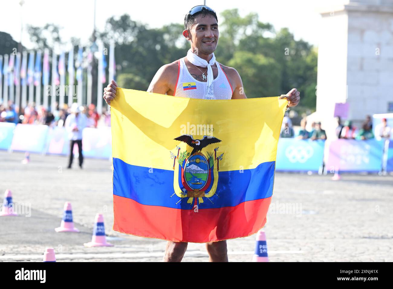 Paris, France. 01st Aug, 2024. Paris 2024, Olympics, athletics, 20 km ...