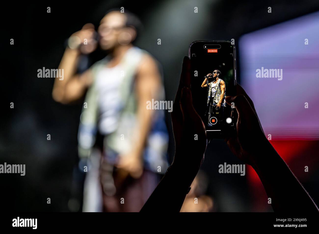 Italian singer Music Concert - MAHMOOD Summer Tour 2024 Mahmood on ...