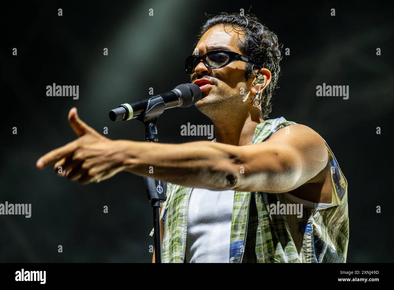 Italian singer Music Concert - MAHMOOD Summer Tour 2024 Mahmood on ...