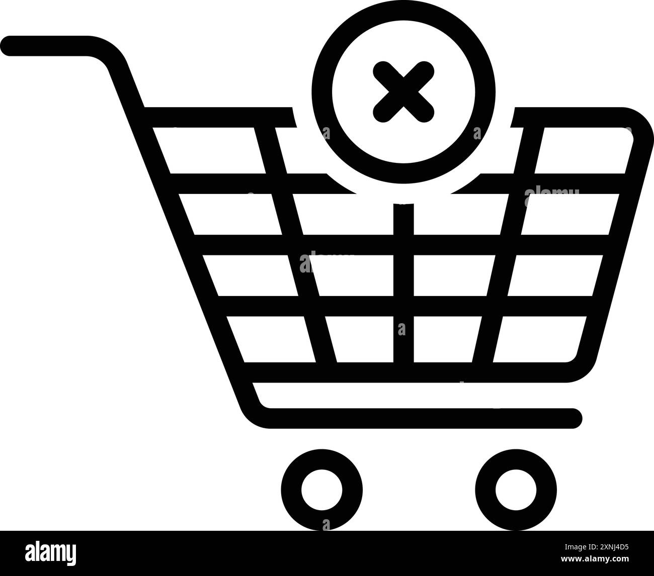 Icon for empty cart, empty Stock Vector Image & Art - Alamy