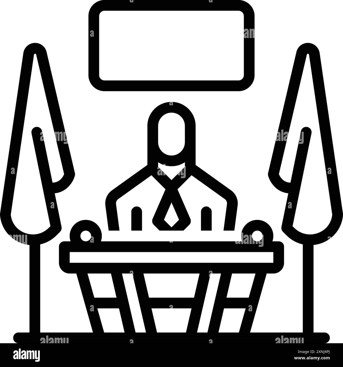 Governor head Stock Vector Images - Alamy