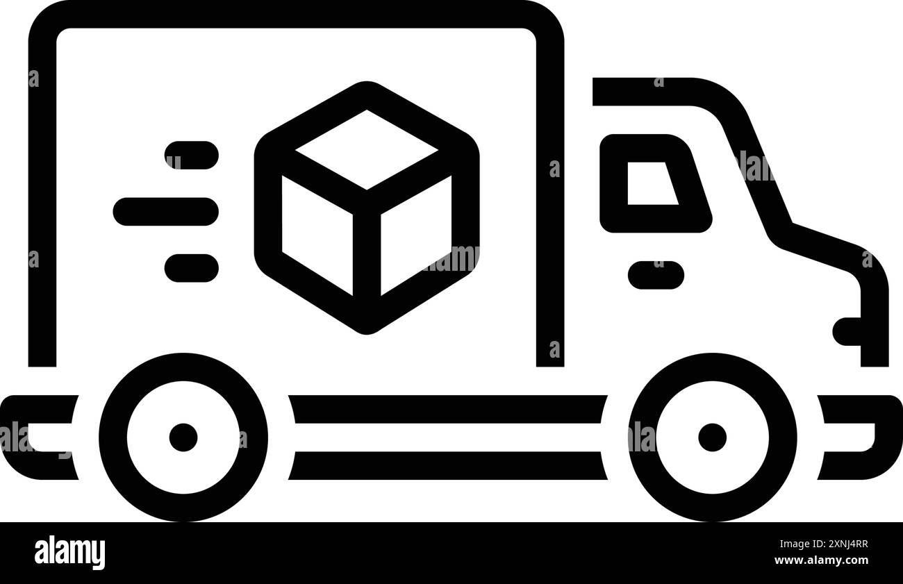 Delivery distribution Stock Vector Images - Alamy