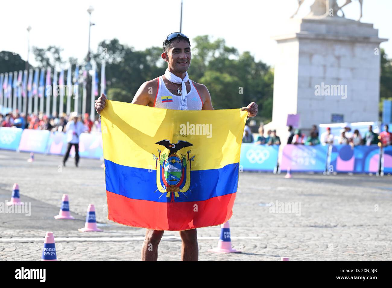 Paris, France. 01st Aug, 2024. Paris 2024, Olympics, athletics, 20 km ...