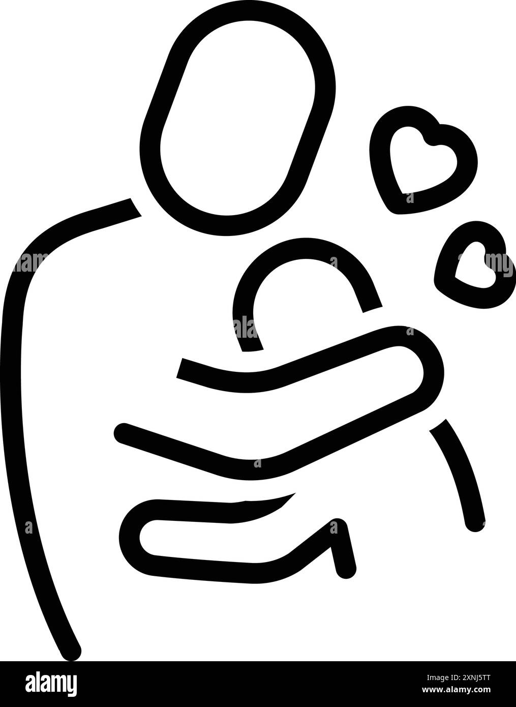 Icon for beloved, hug Stock Vector Image & Art - Alamy