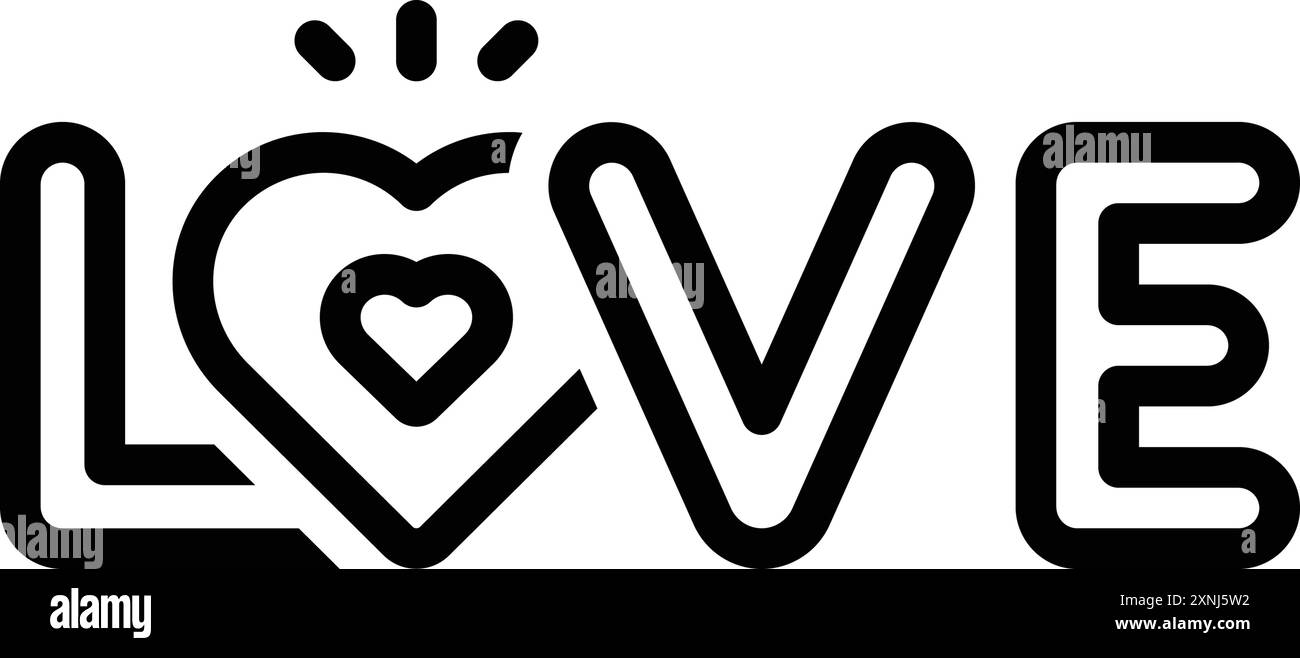 Love word Black and White Stock Photos & Images - Alamy