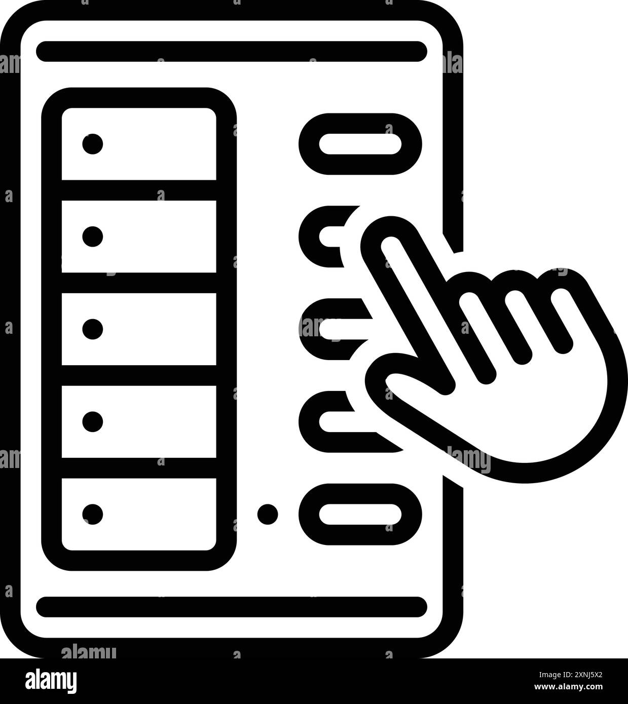Icon for voting, election Stock Vector Image & Art - Alamy