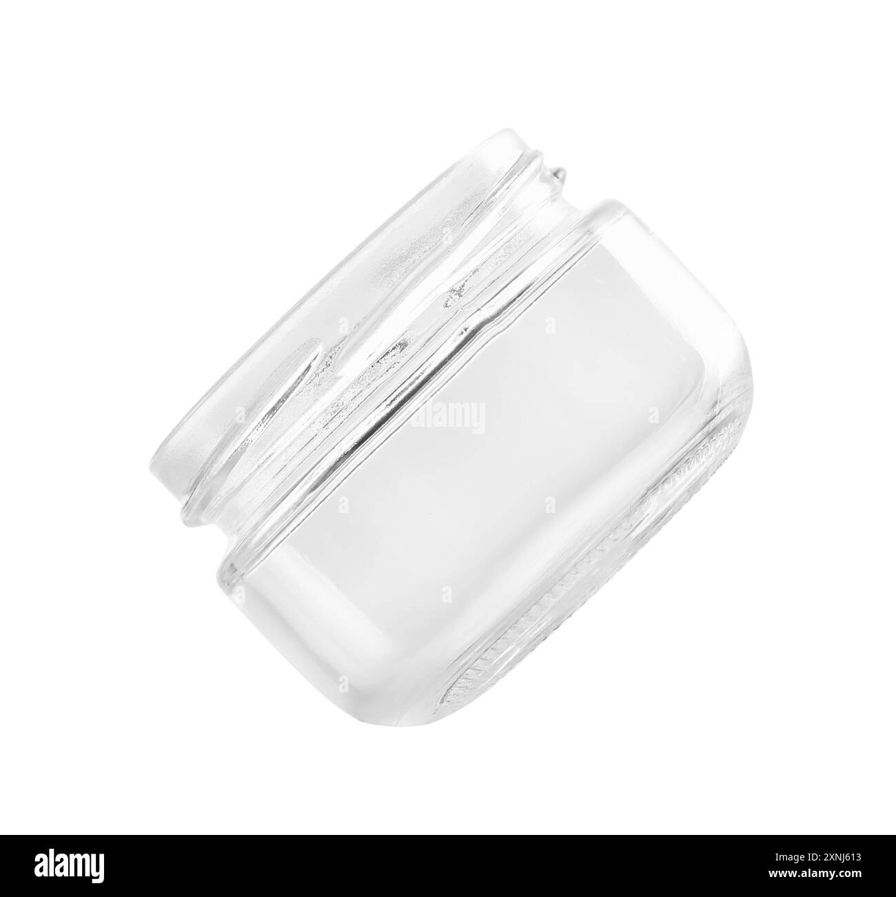 Glass preserving jar open Black and White Stock Photos & Images - Alamy
