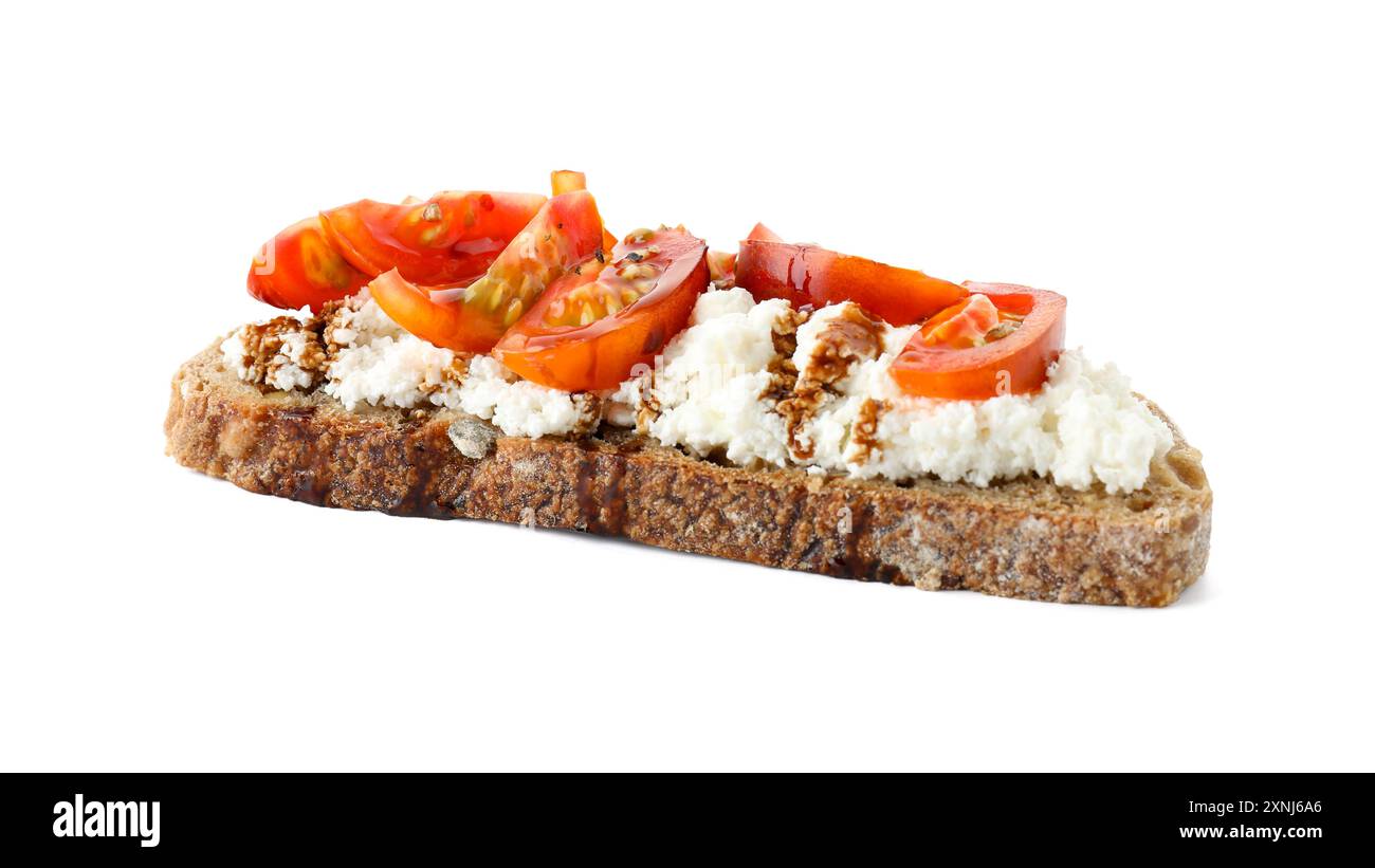 Sandwich ricotta tomatoes Cut Out Stock Images & Pictures - Alamy