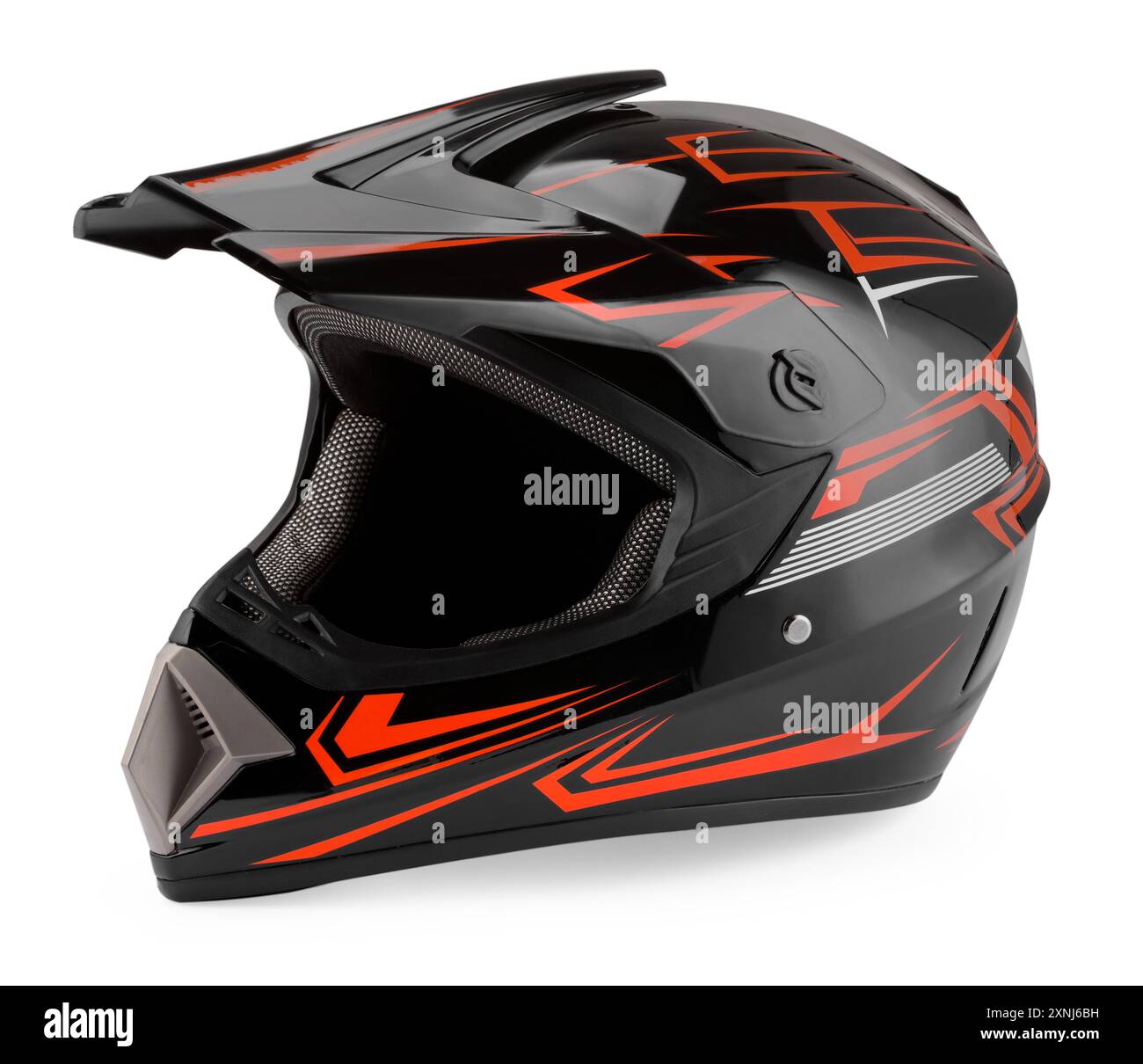 New modern motorcycle helmet isolated on white Stock Photo - Alamy