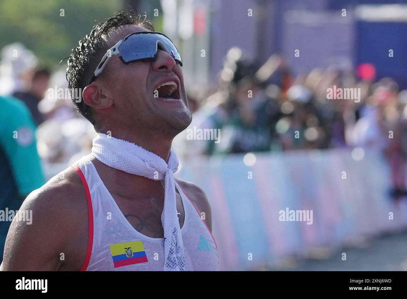 Parigi, France. 01st Aug, 2024. Brian Daniel Pintado ( gold medal ) in ...