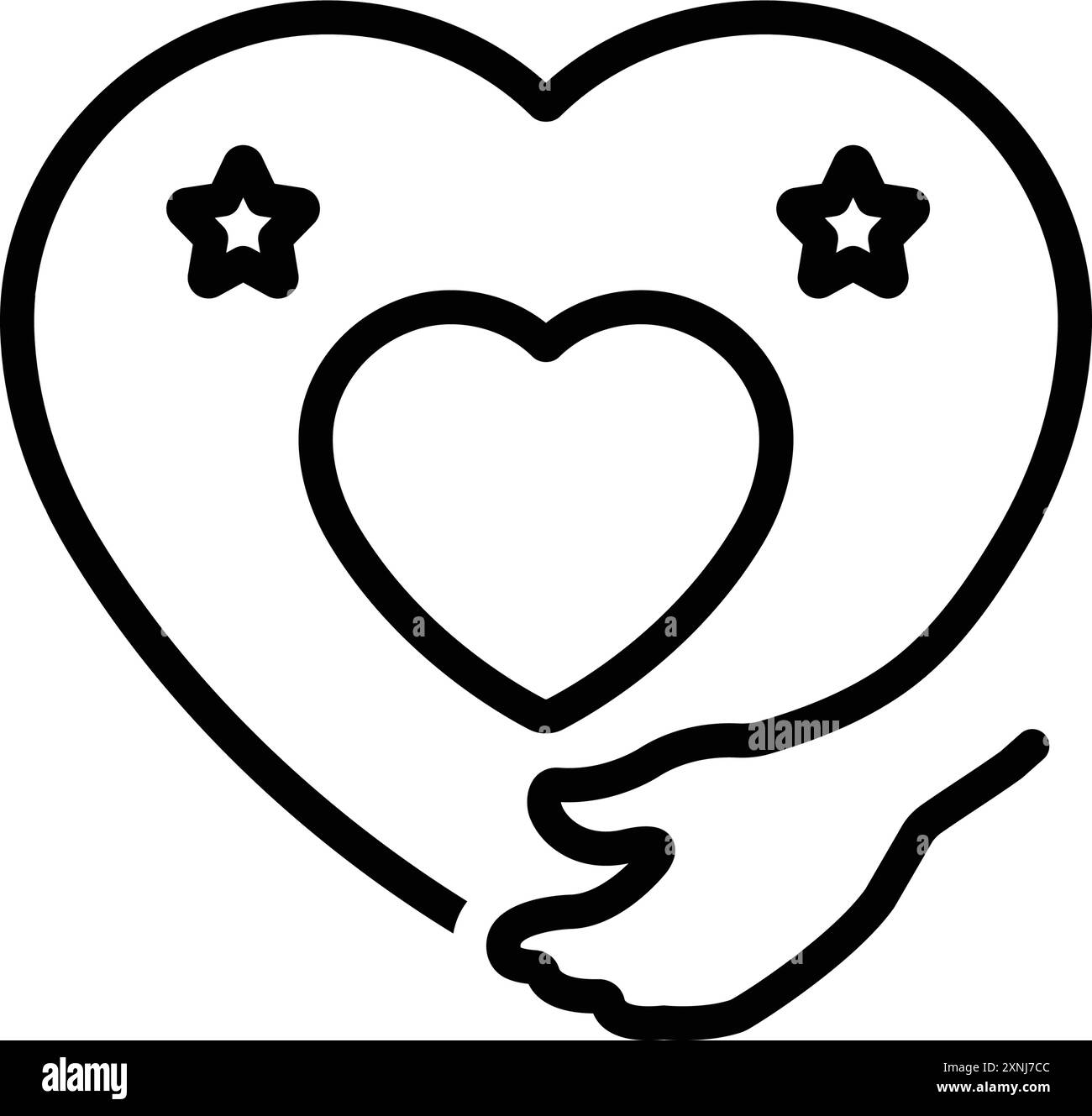 Icon for self love, self Stock Vector Image & Art - Alamy