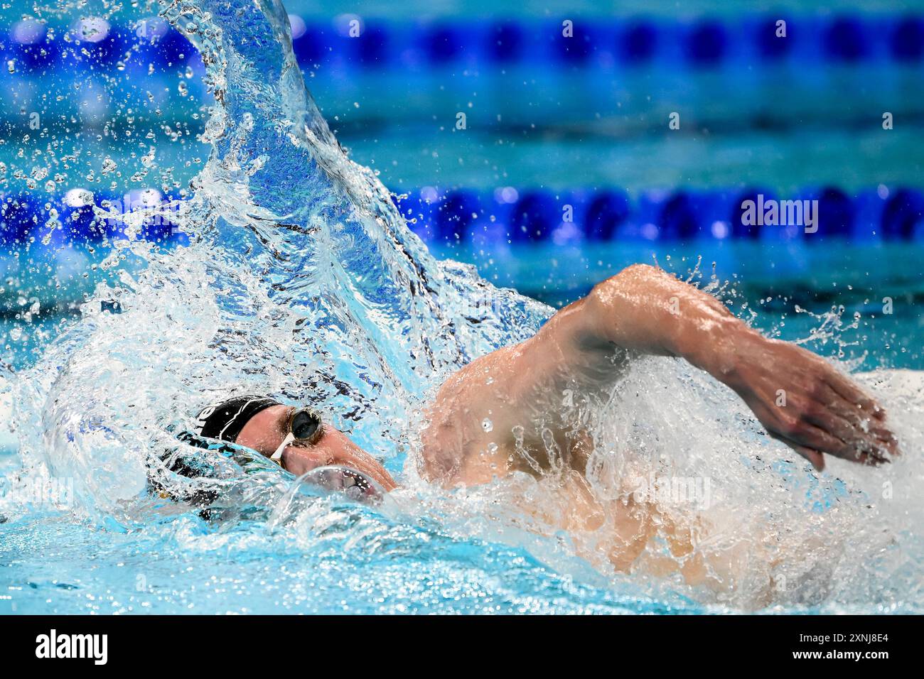 Daniel Wiffen of Ireland competes in the swimming 800m Freestyle Men ...