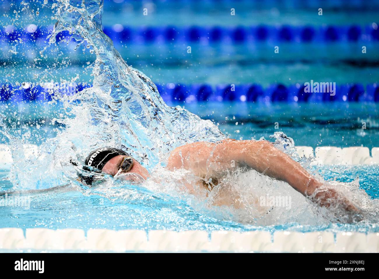 Daniel Wiffen of Ireland competes in the swimming 800m Freestyle Men ...