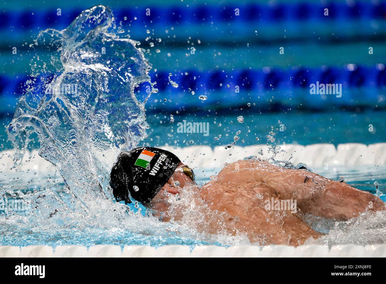 Daniel Wiffen of Ireland competes in the swimming 800m Freestyle Men ...