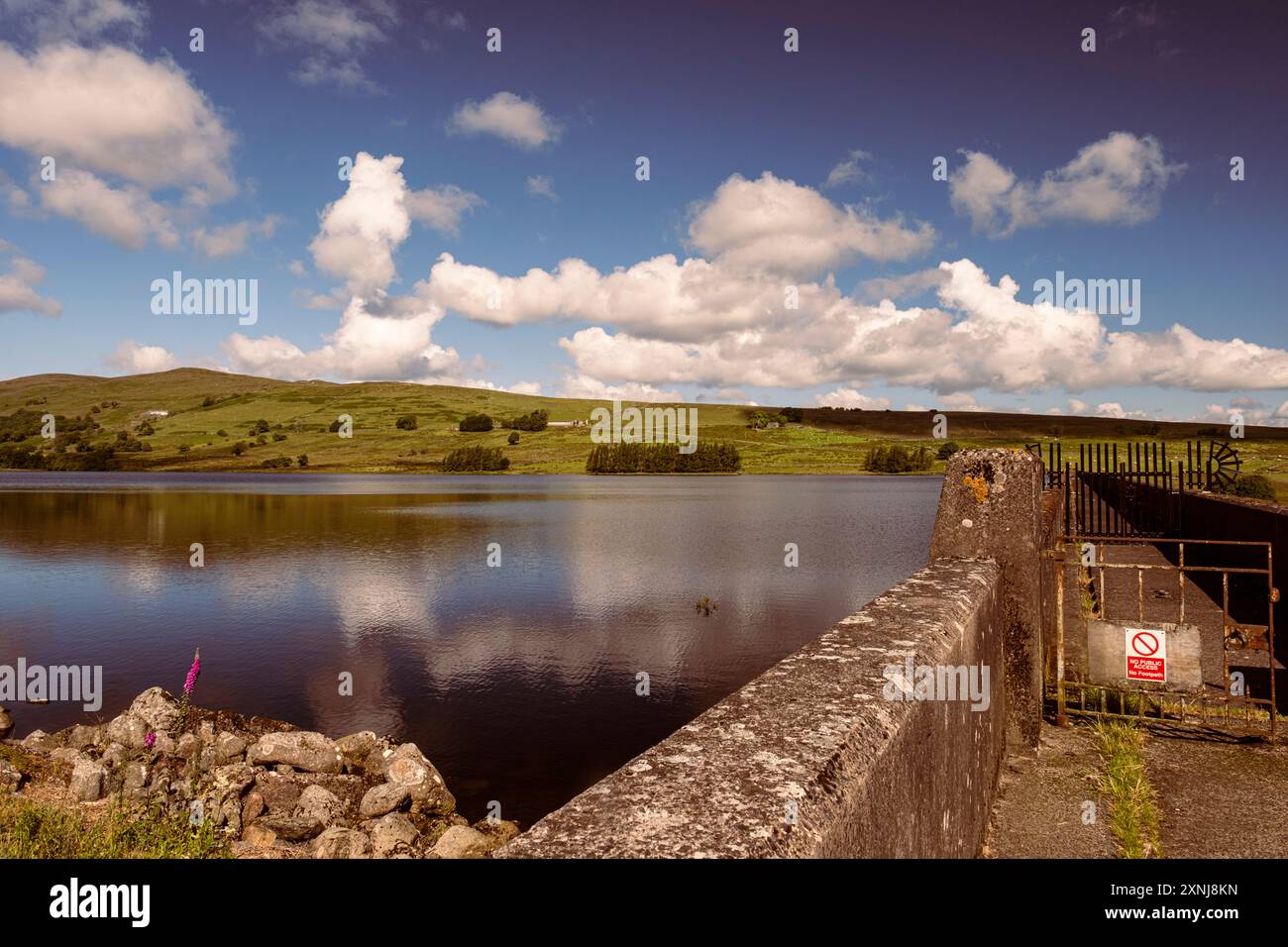 Wet Sleddale Reservoir, Lake District, beautiful water reflections and ...