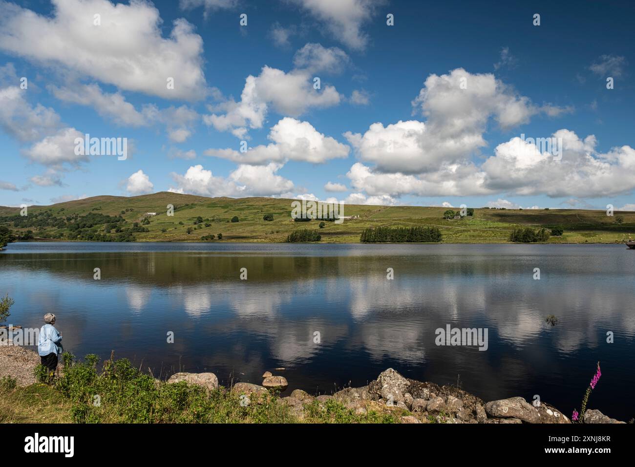 Wet Sleddale Reservoir, Lake District, beautiful water reflections and ...