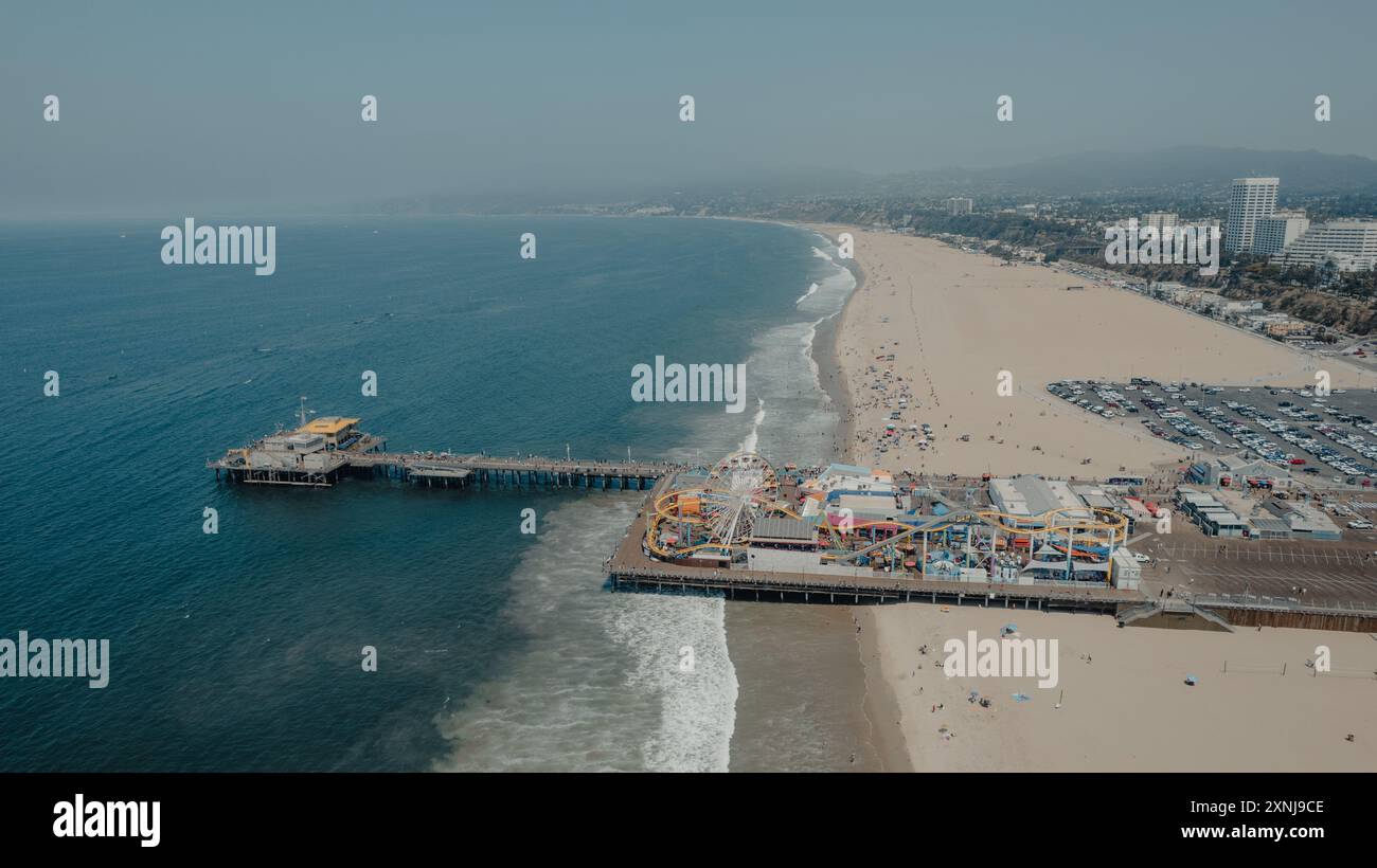 Playa santa monica hi-res stock photography and images - Alamy