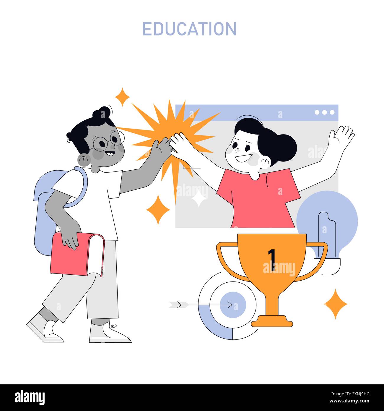 Student graduation diploma trophy hi-res stock photography and images ...