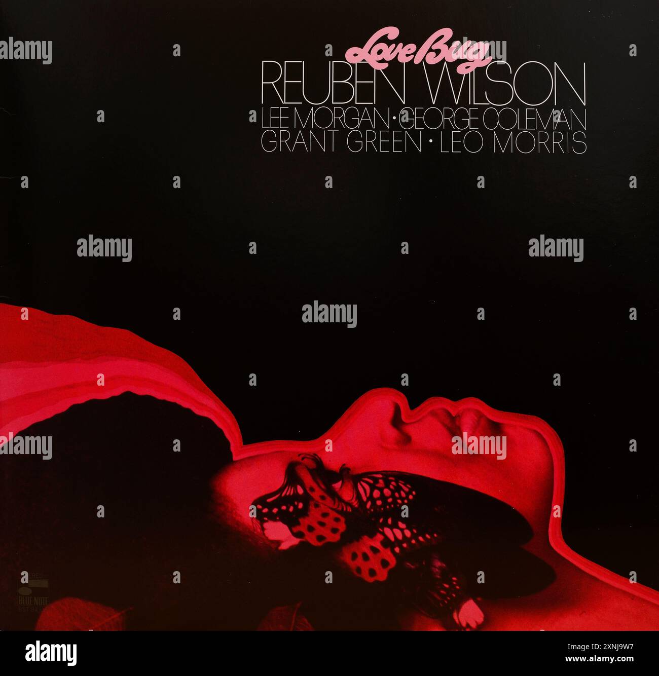 Vintage vinyl record cover. Reuben Wilson-Love Bug, Blue Note re ...