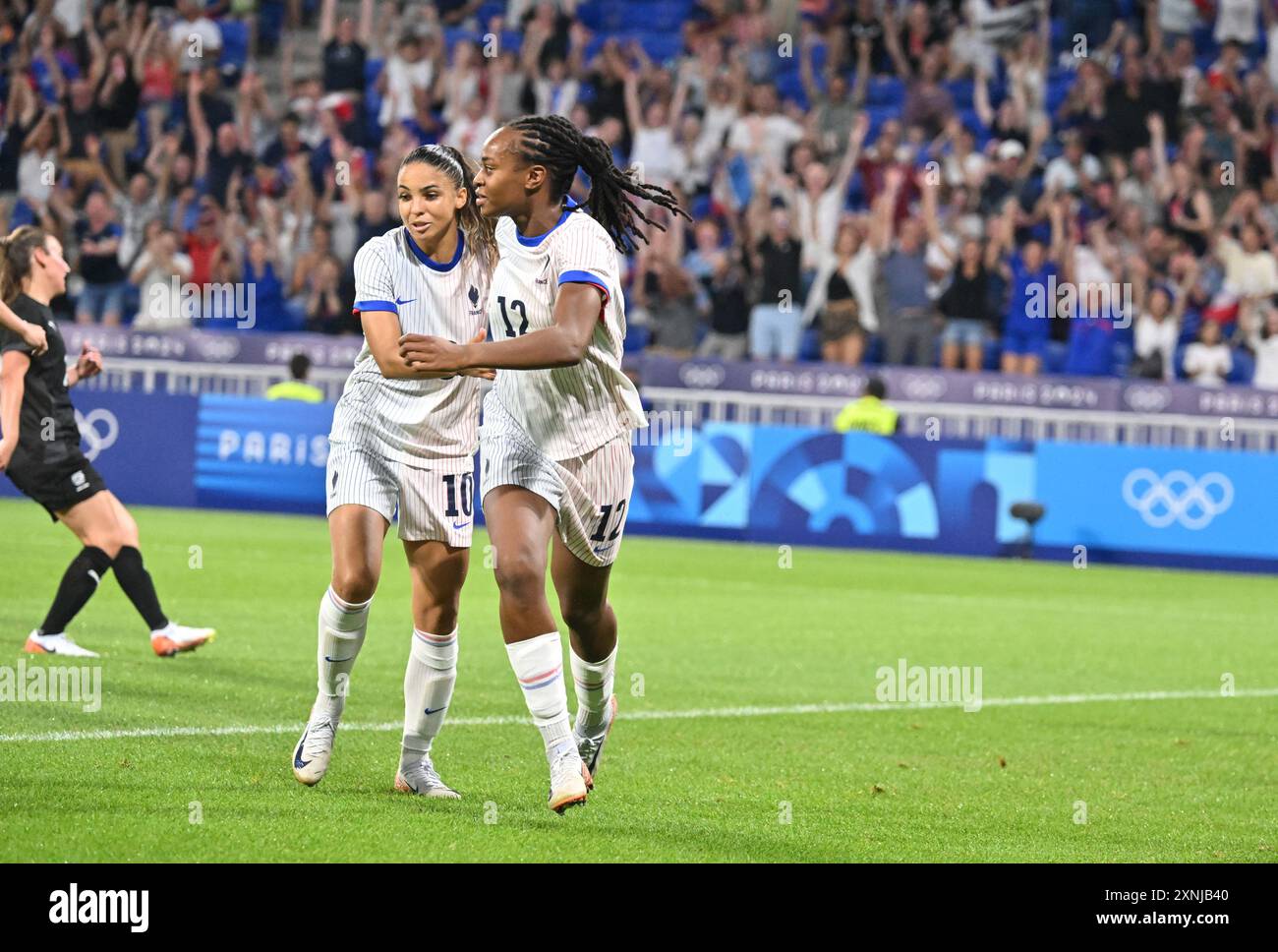 Marie-Antoinette Katoto (France) celebrates a goal, Football, Women's ...