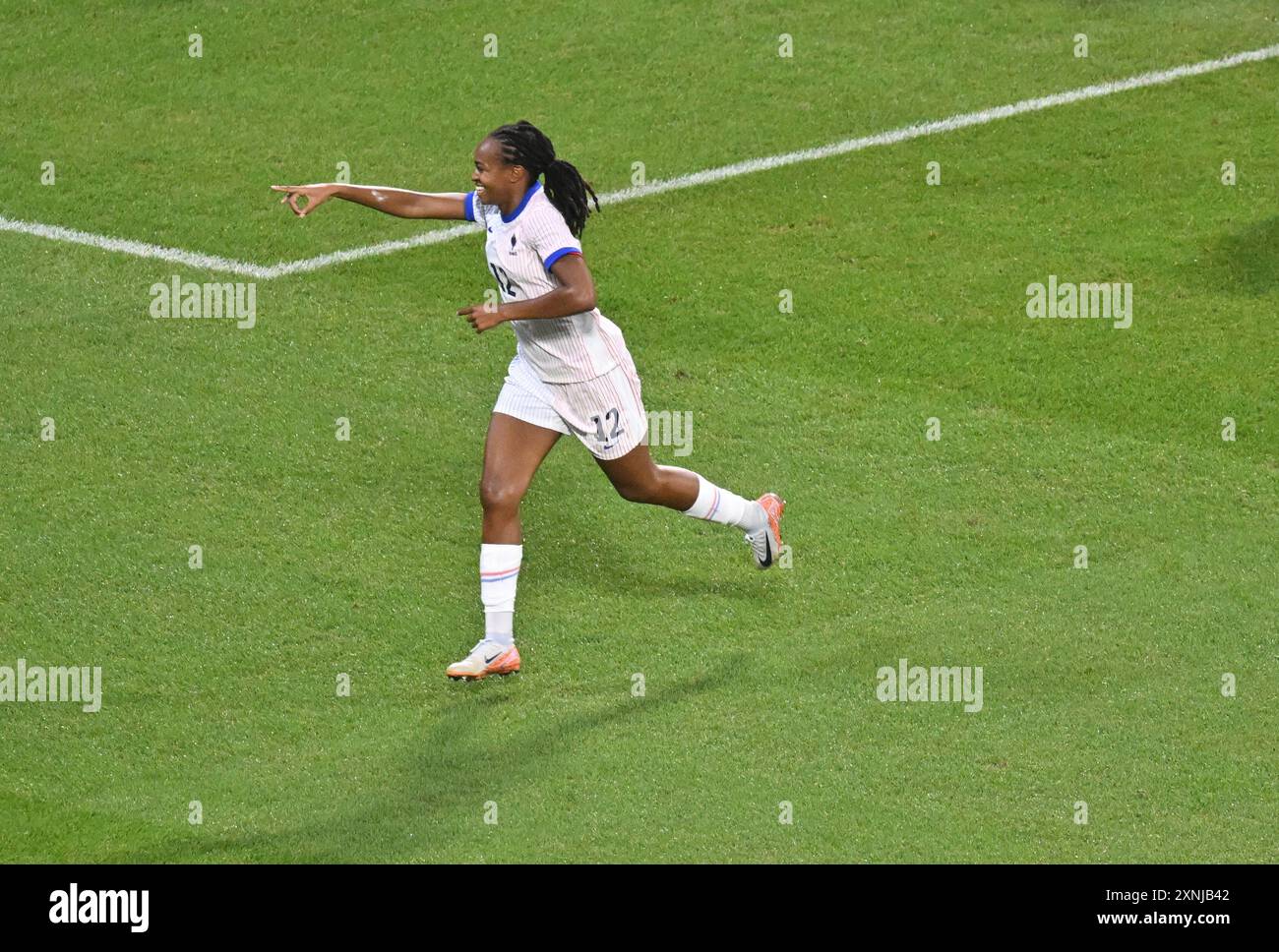 Marie-Antoinette Katoto (France) celebrates a goal, Football, Women's ...