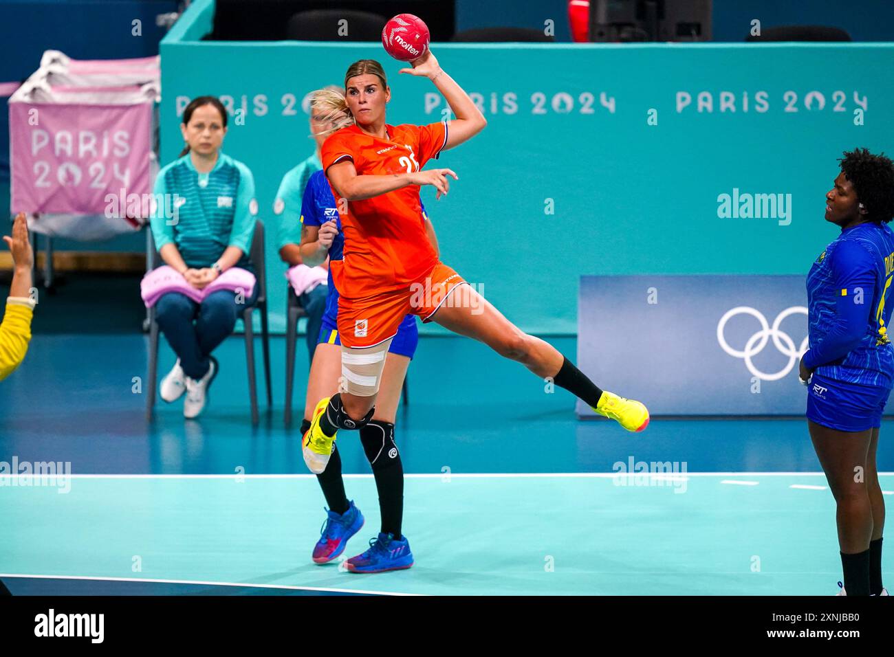 Paris, France. 01st Aug, 2024. PARIS, FRANCE - AUGUST 1: Angela ...