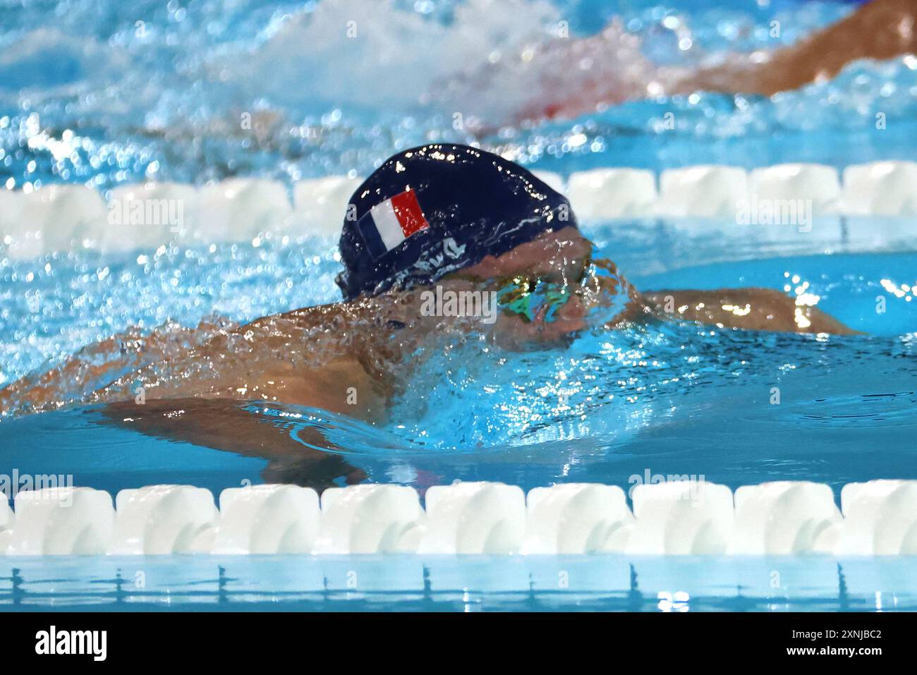 Paris, Ile de France, France. 31st July, 2024. Leon Marchand (France ...