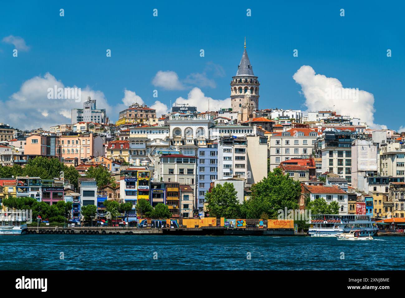 Galata tower beyoglu the golden horn hi-res stock photography and ...