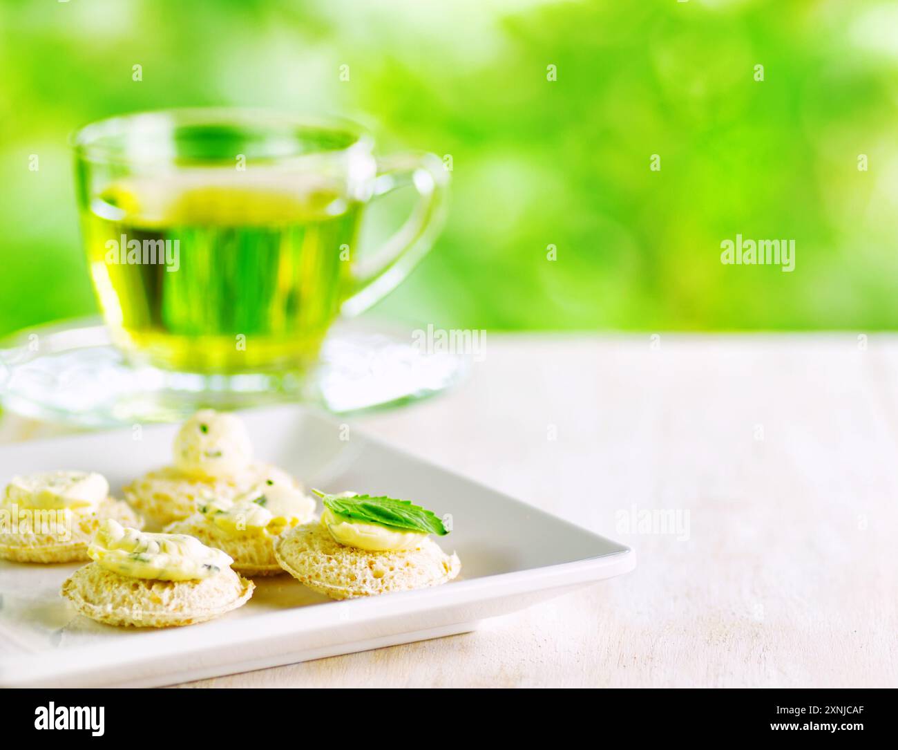 Breakfast meal herbal tea hi-res stock photography and images - Alamy