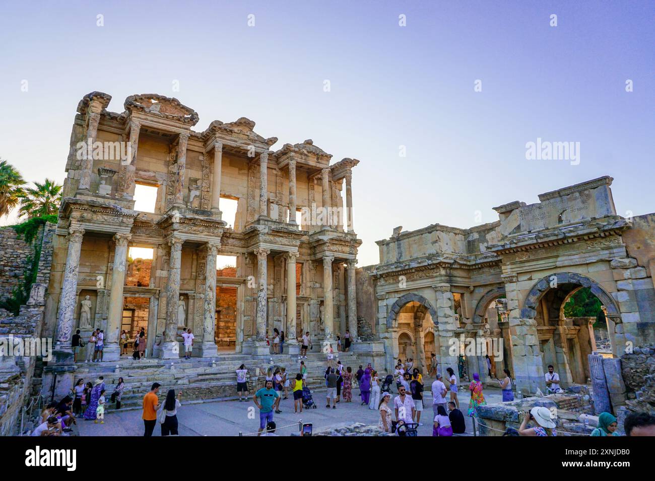 20 June 2024 Selcuk Izmir Turkey. Ephesus Efes antique city with ...