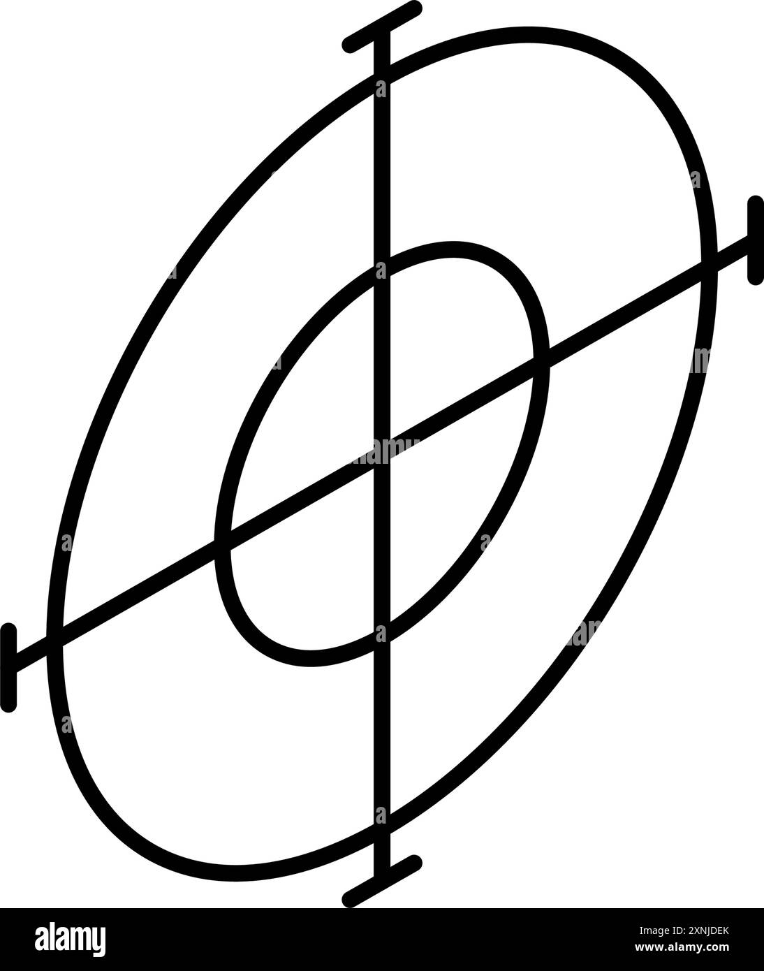 Business icons for gun sights, target and goal attainment, and goal ...