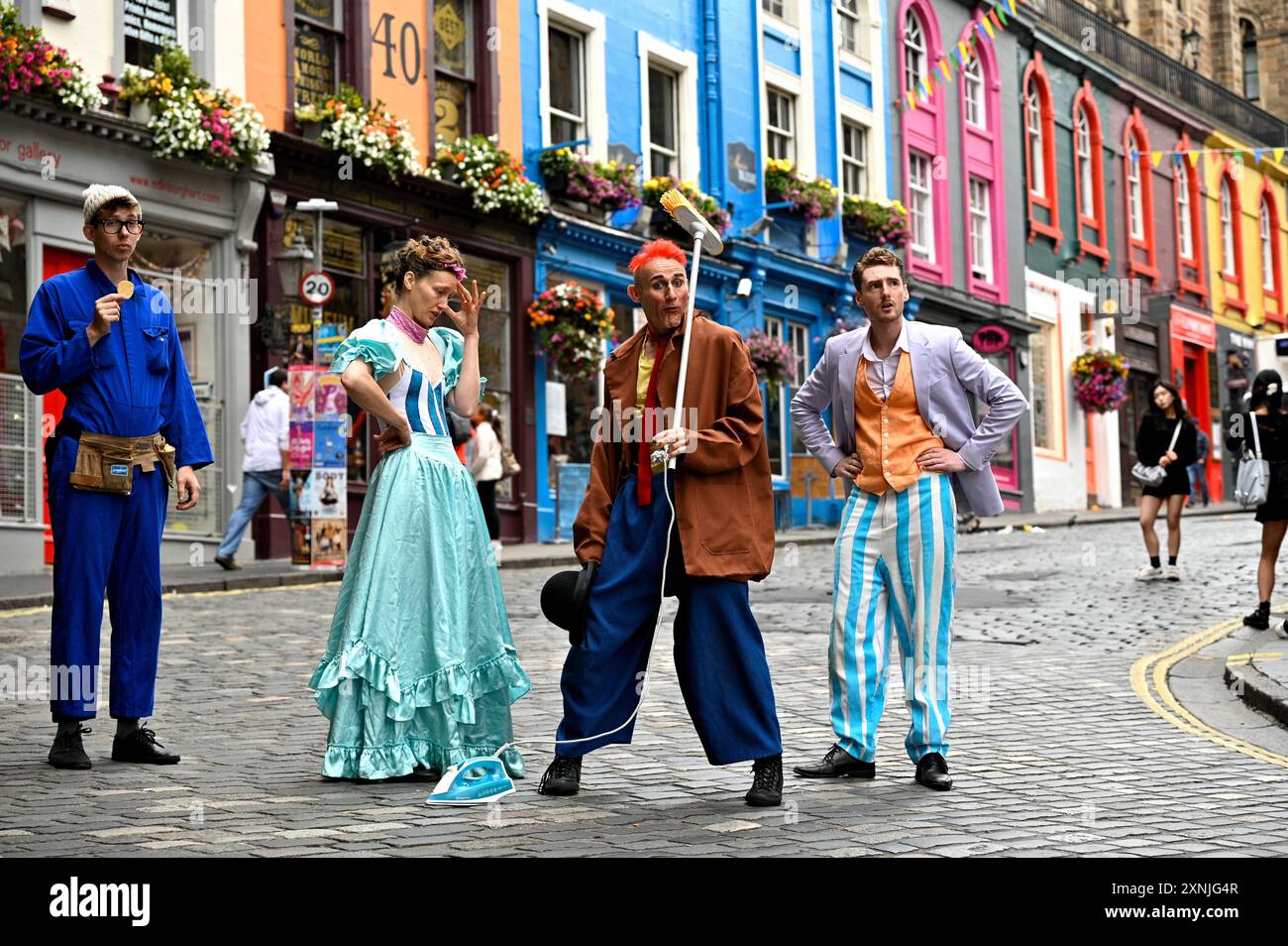 Edinburgh, Scotland, UK. 1st Aug 2024. Edinburgh Fringe:Tweedy's ...
