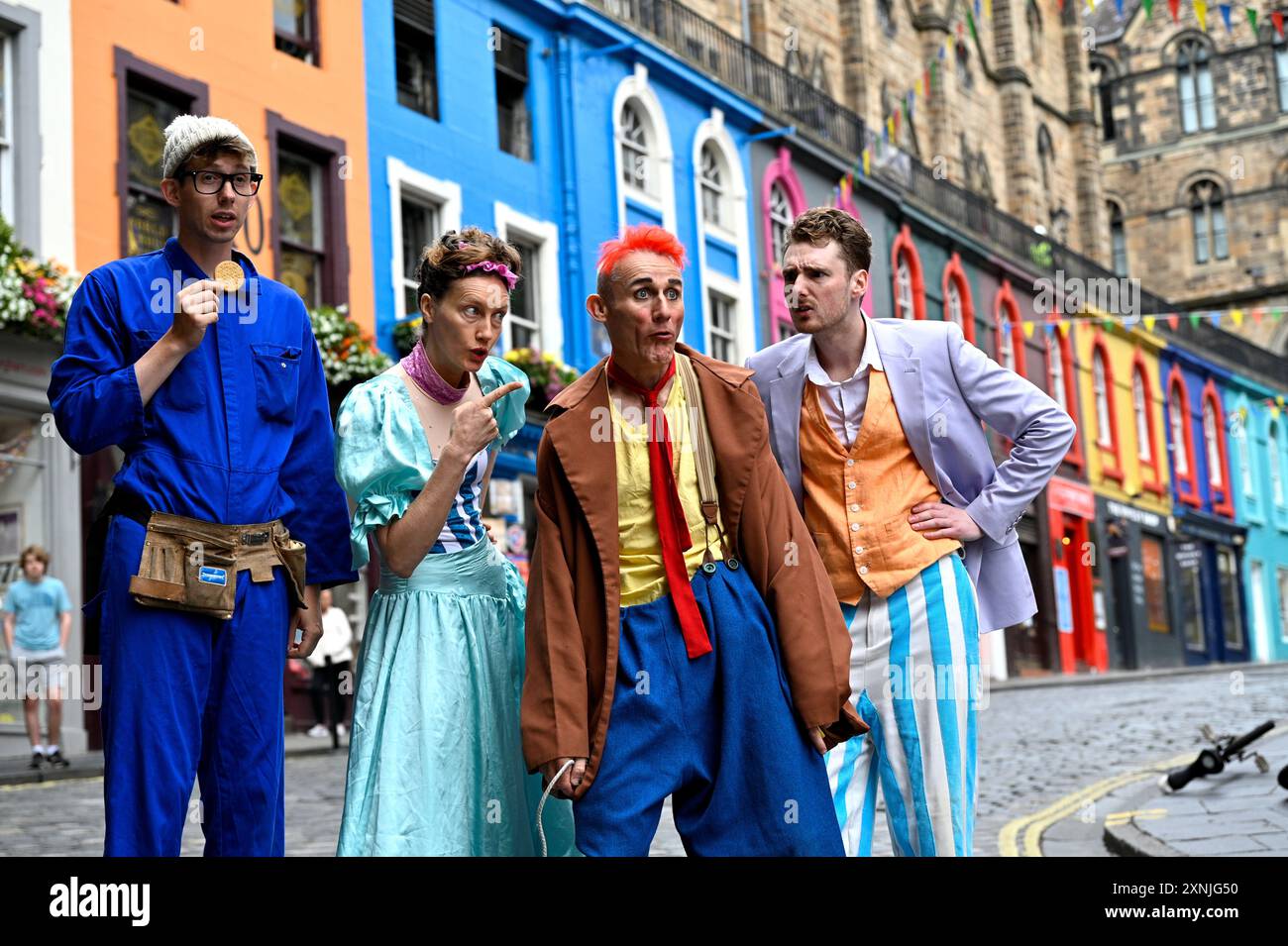 Edinburgh, Scotland, UK. 1st Aug 2024. Edinburgh Fringe:Tweedy's ...