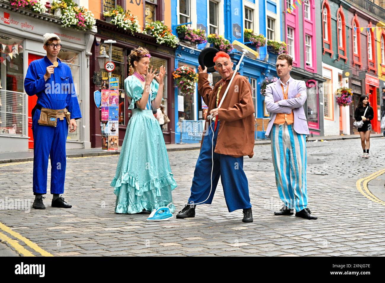 Edinburgh, Scotland, UK. 1st Aug 2024. Edinburgh Fringe:Tweedy's ...