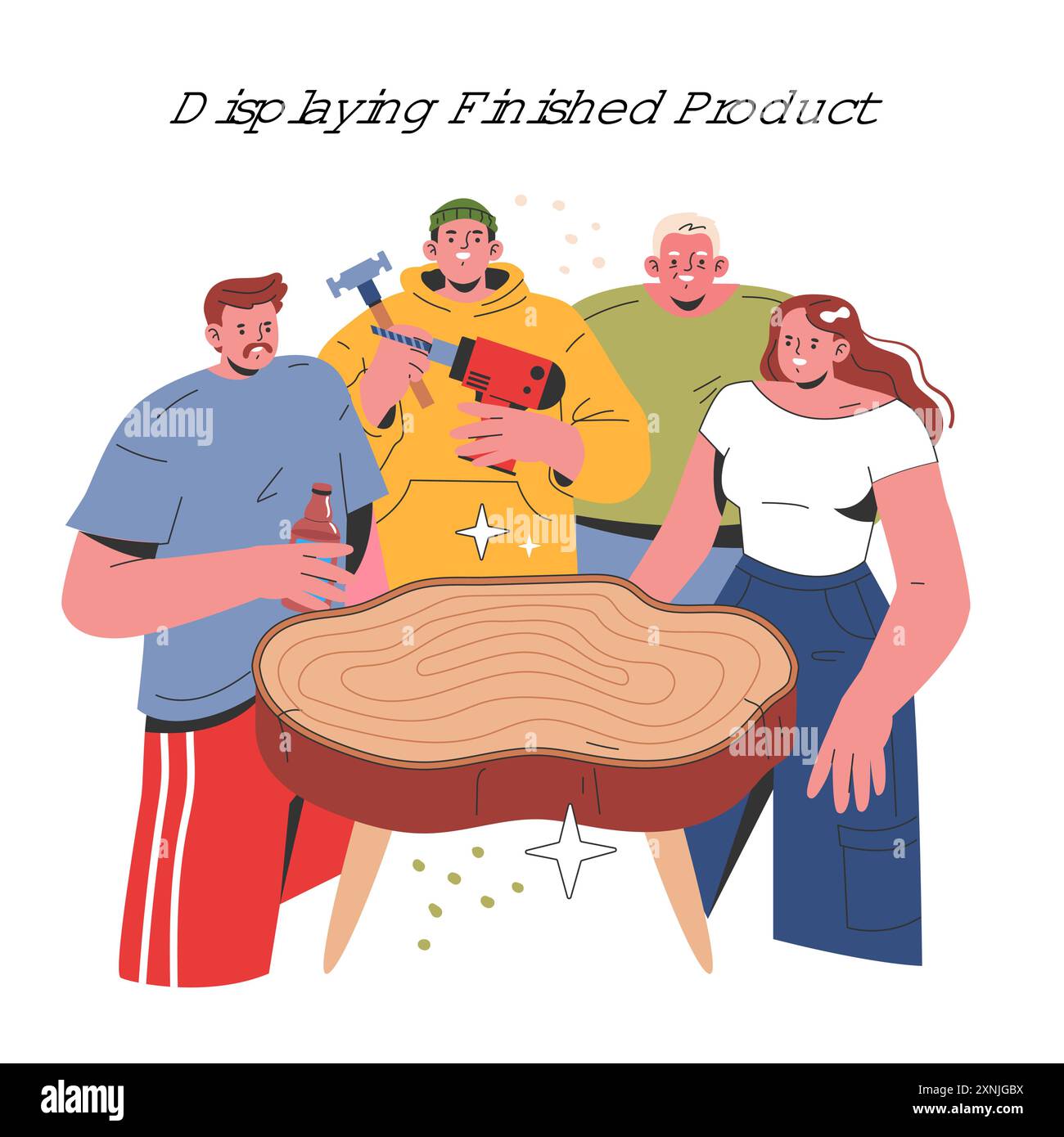 Carpentry skills Stock Vector Images - Alamy