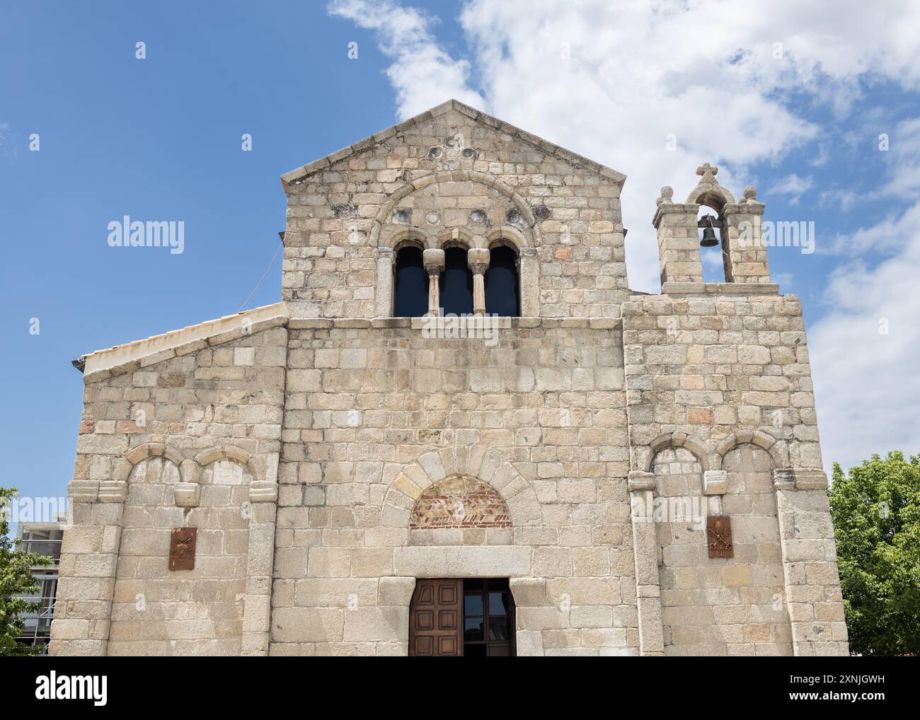 San Simplicio Church in Olbia Stock Photo - Alamy