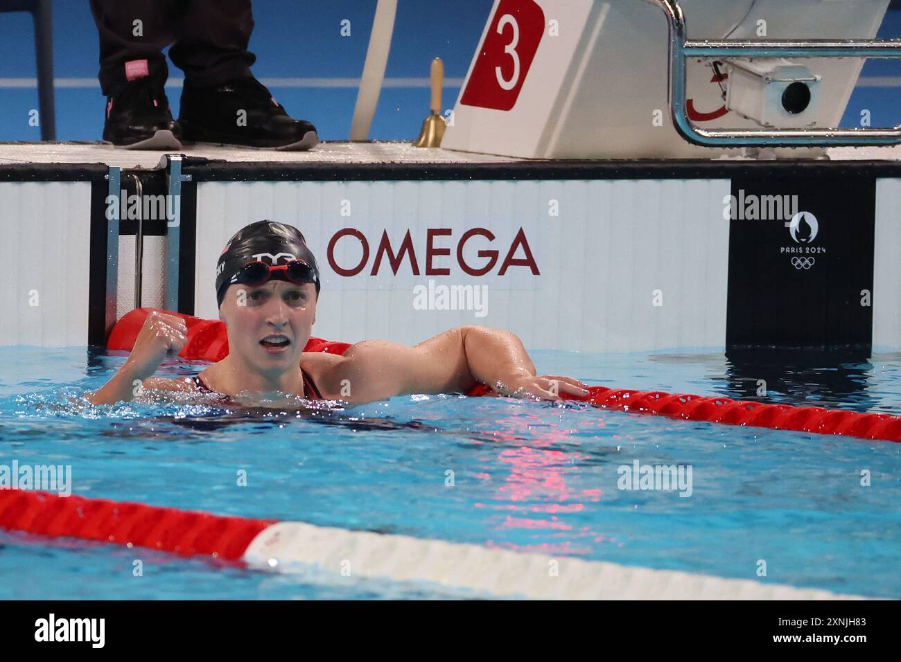 Paris, Ile de France, France. 31st July, 2024. Katie Ledecky (USA) in ...