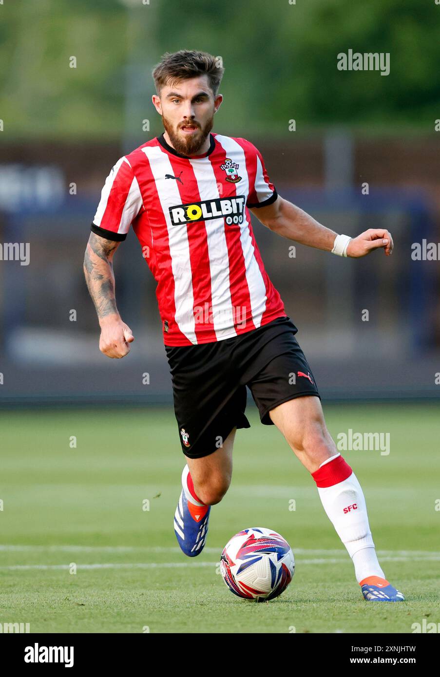 Southampton’s Ryan Manning during the pre-season friendly match at the ...