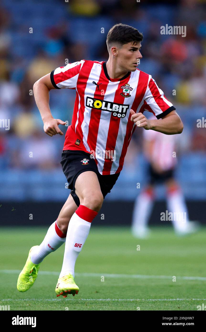 Southampton’s Ronnie Edwards during the pre-season friendly match at ...