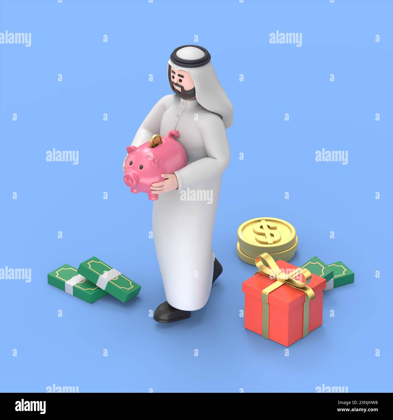 Pig 3d images hi-res stock photography and images - Alamy