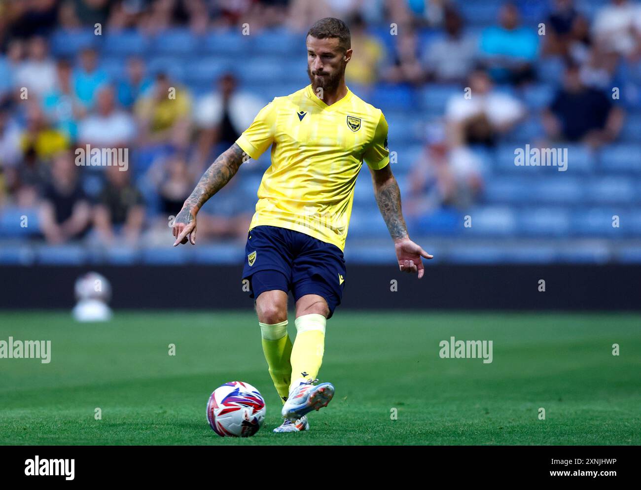 Oxford United’s Joe Bennett during the pre-season friendly match at the ...