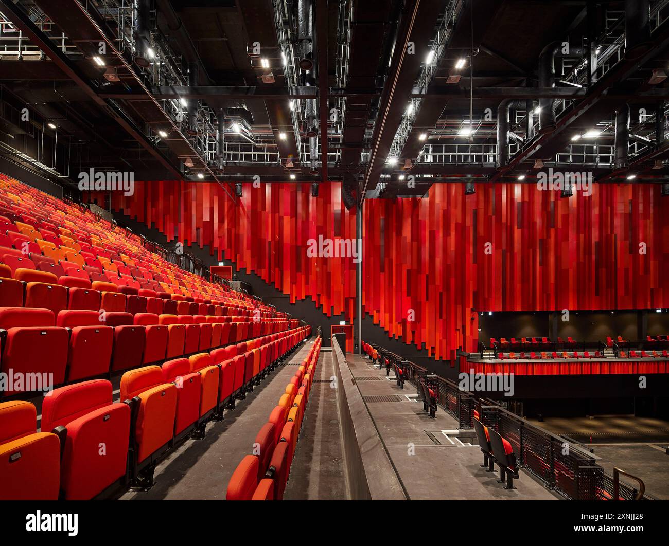 Interior of multi-functional auditorium. Swansea Arena and Copr Bay ...
