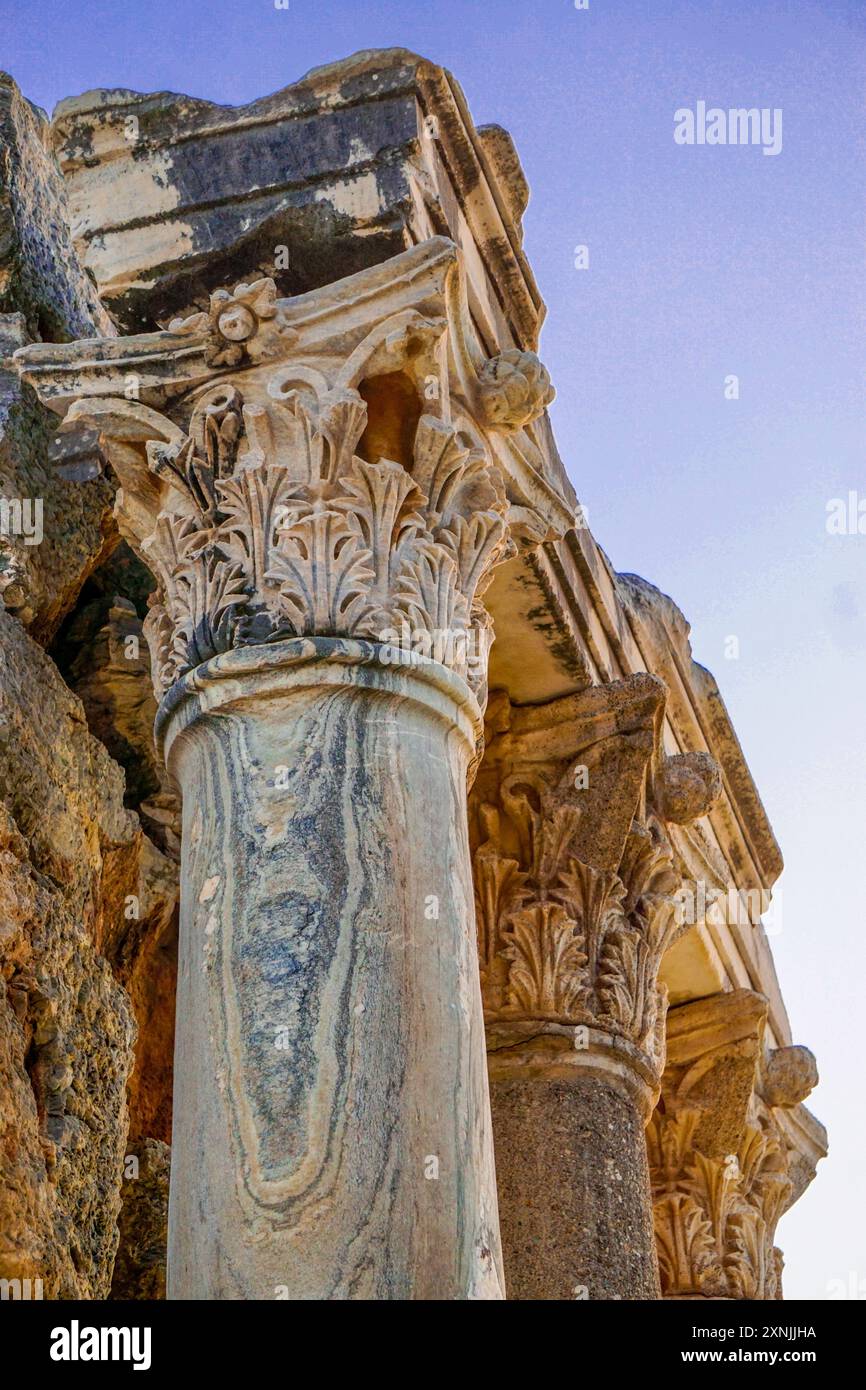 20 June 2024 Selcuk Izmir Turkey. Ephesus Efes antique city with ...