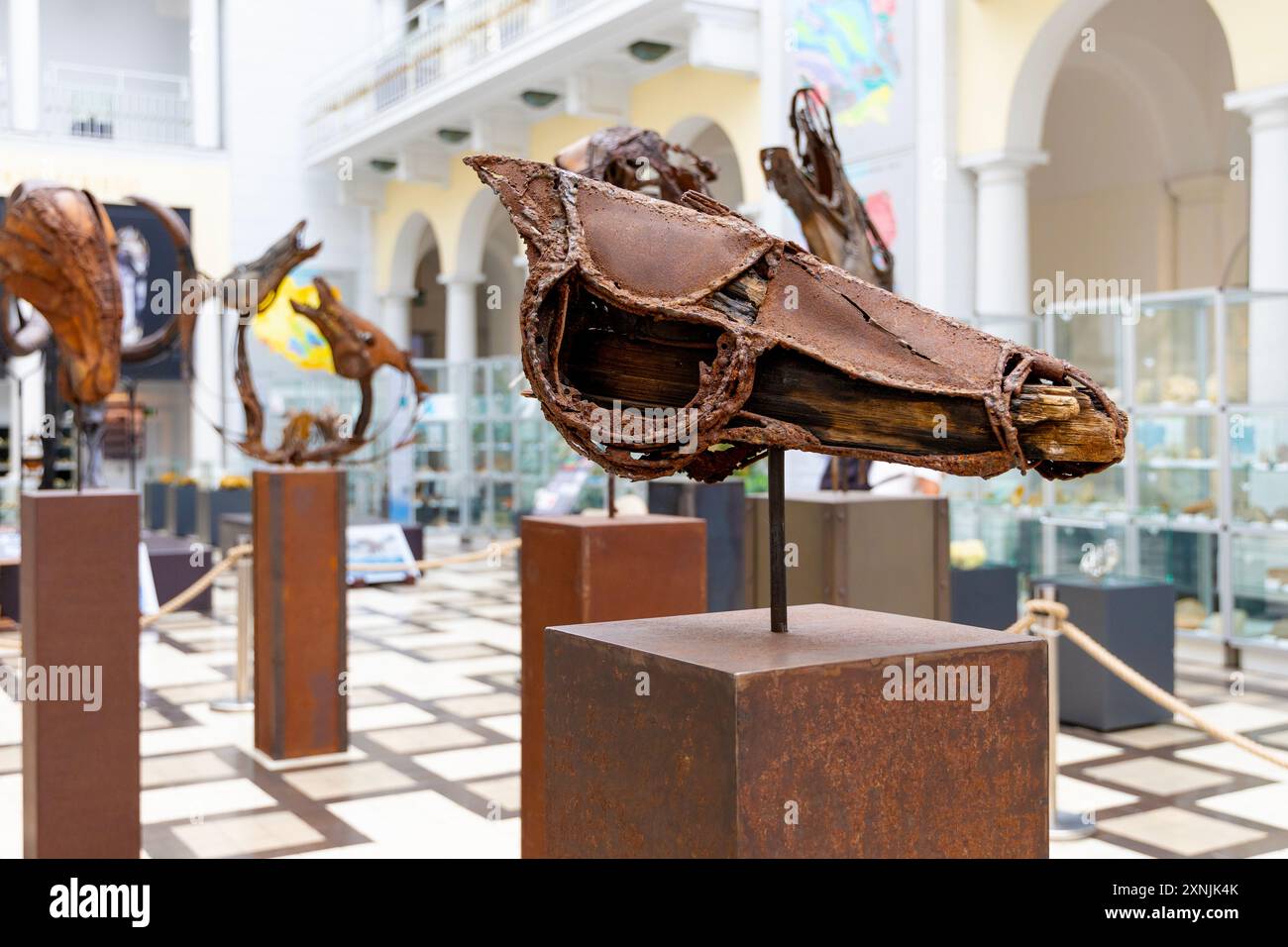 Ego & Gea exhibition by artist Anna Wysocka, Geological Museum, Warsaw ...