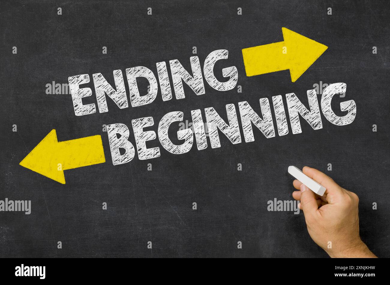 Beginning and ending hi-res stock photography and images - Alamy
