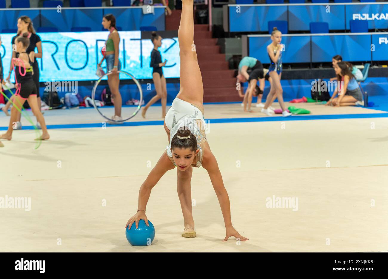 Rome Cup 2024 Gymnastic Rhythmic Stock Photo - Alamy
